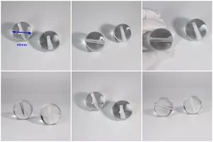 Optical Glass Ball Lenses with hole - Home Optical Glass Ball Lenses ...