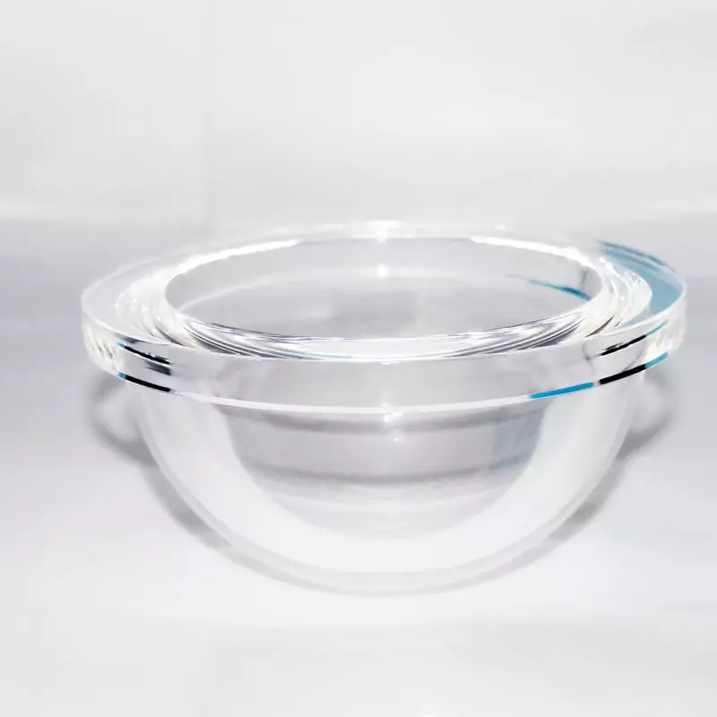 Dome Lens with Flange | Optitechno