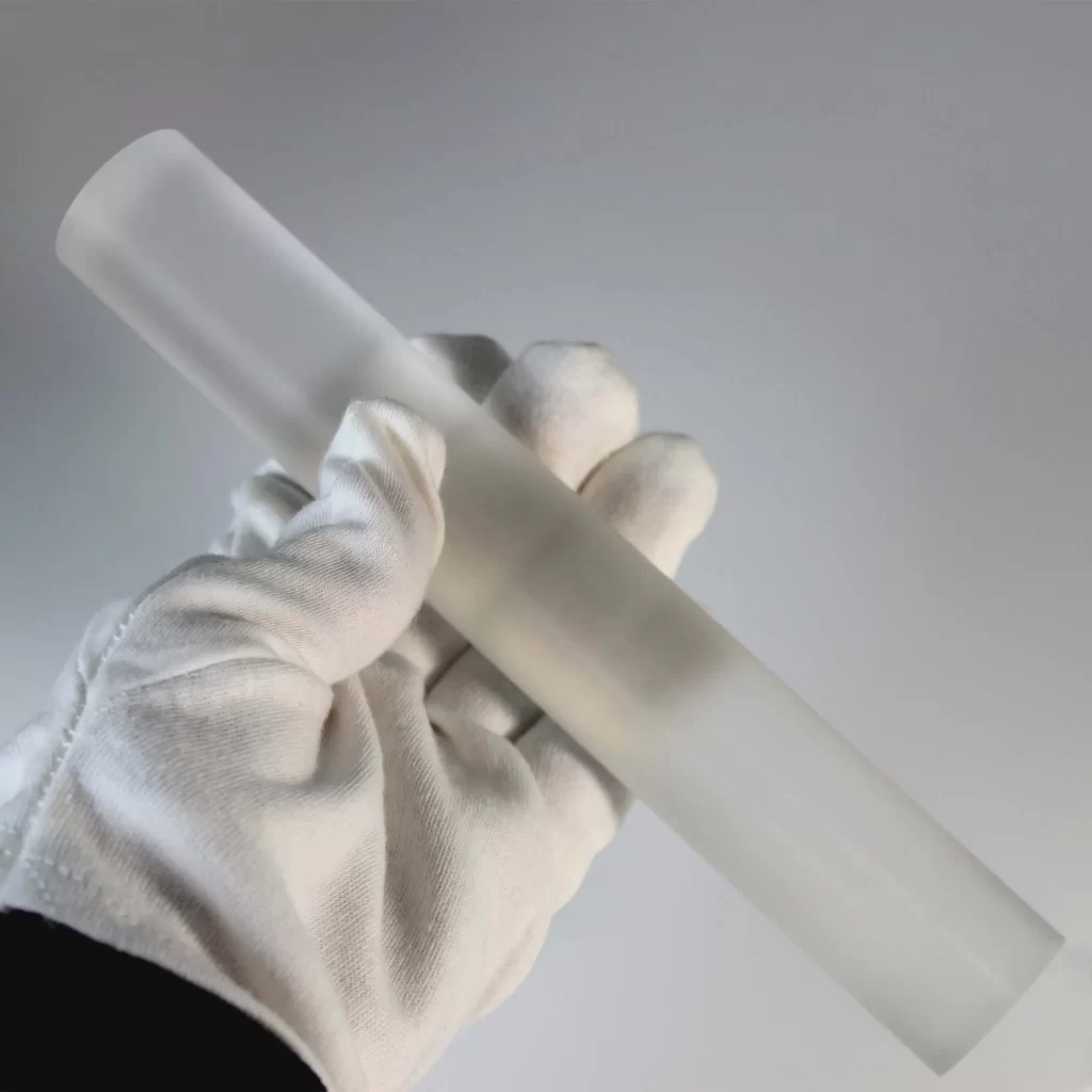 Large CaF2 Optical Rod Lens for Medical Equipment | Optitechno